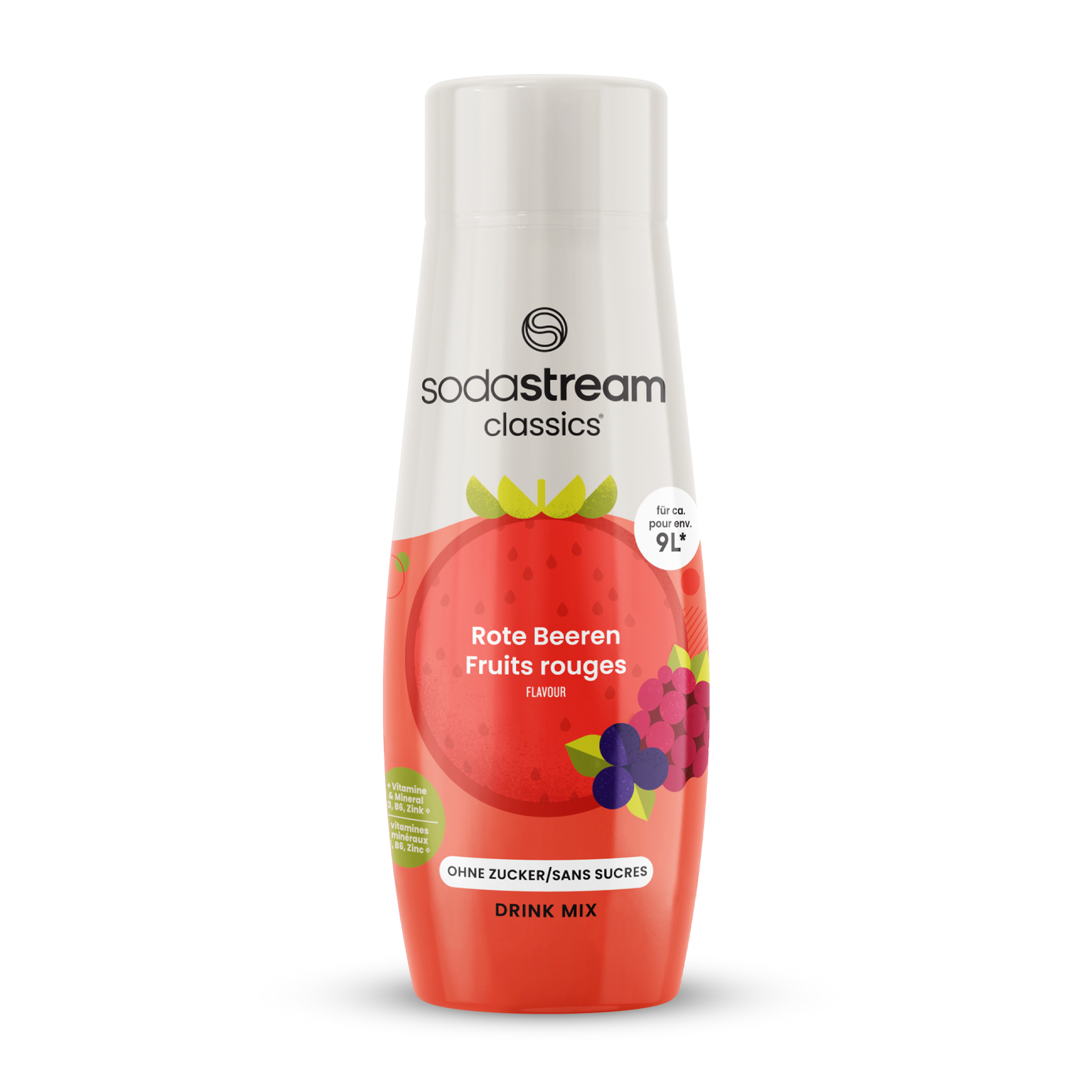 Sirop Fruits Rouges Zero Soda-Mix – SodaStream Switzerland